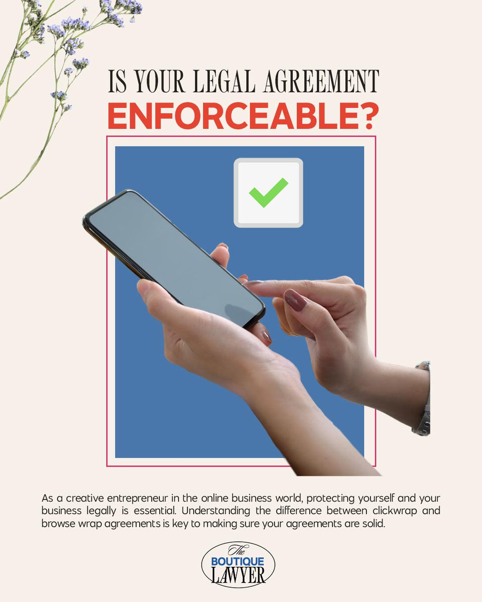 Is Your Legal Agreement Enforceable? – The Boutique Lawyer